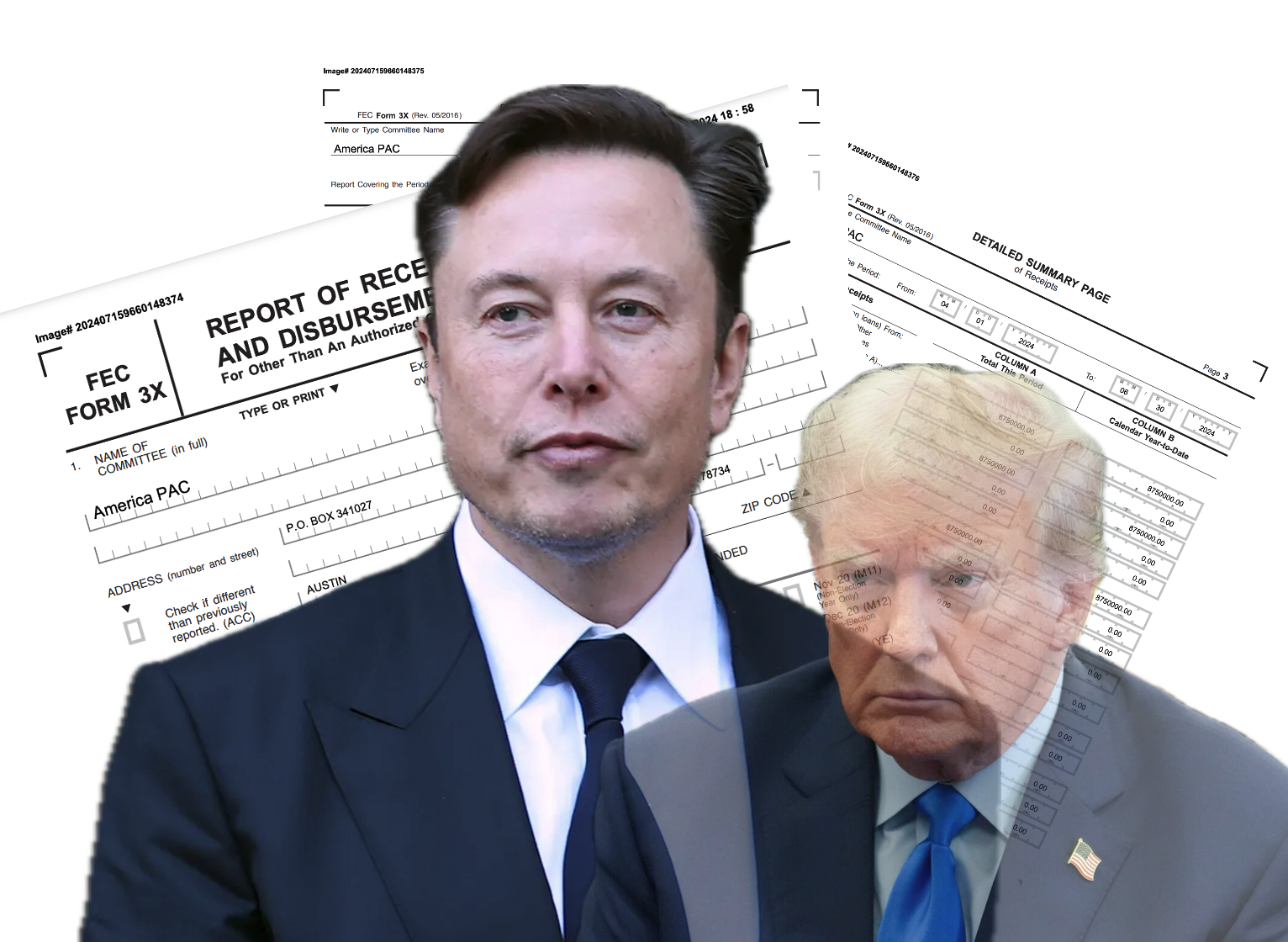 New details on Trump supporting America PAC and Elon Musk